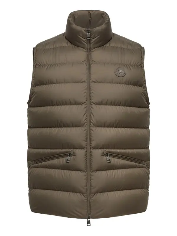 Moncler Treompan Down Vest - Green