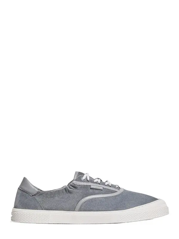 Moncler Vera Leisure Suede Sneakers - Grey