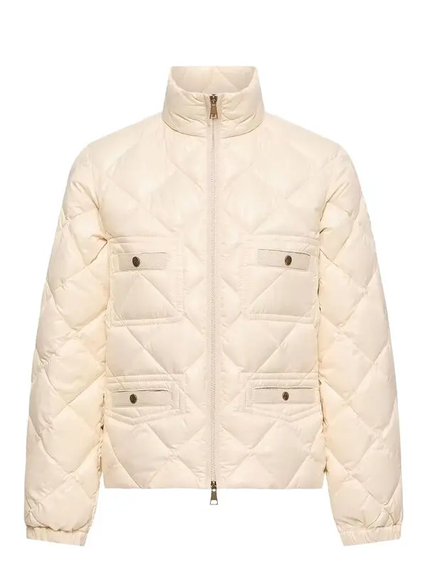 Moncler Quilted Jacket - Tan