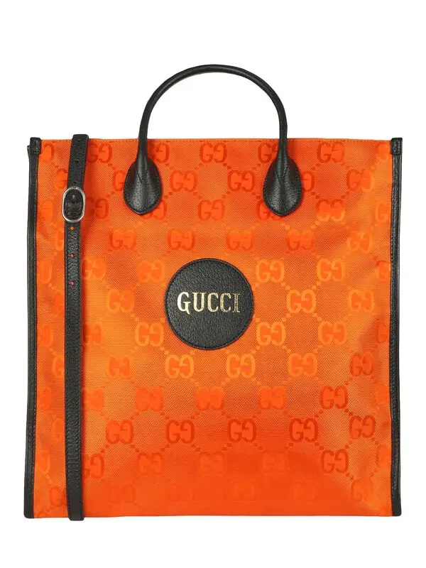 Gucci Monogram Tote Bag - Orange