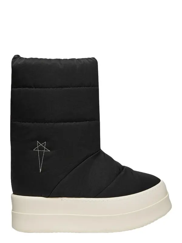 Rick Owens Mega Bumper Lunar Pearl Milk - Black