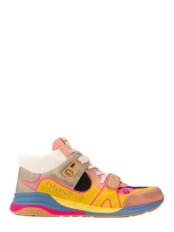 Gucci Ultrapace Mid Sneakers - Yellow