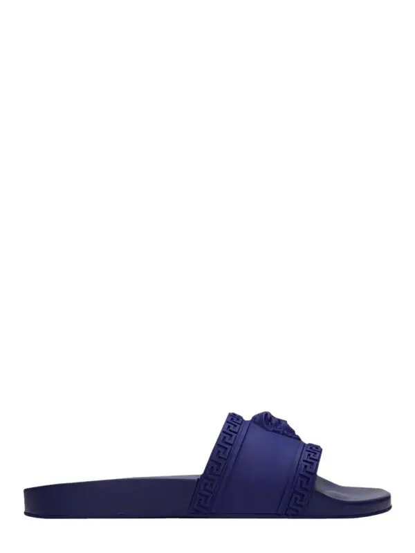 Versace Palazzo Medusa Slides - Blue