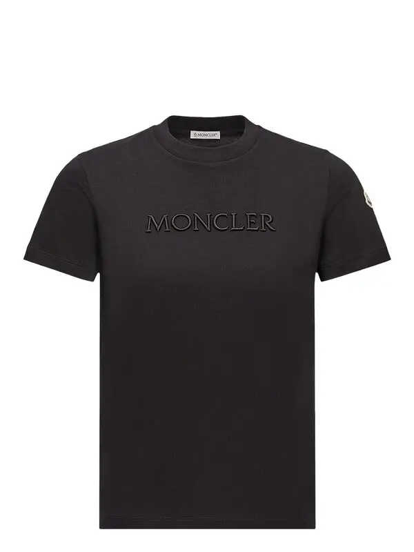 Moncler Short Sleeve T-shirt - Black