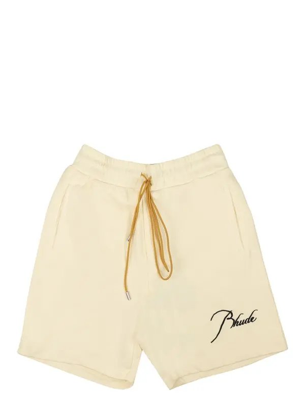 Rhude Creme" Shorts - Cream