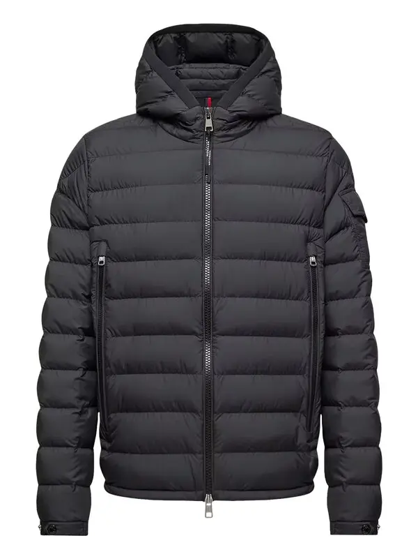 Moncler Galion Quilted Down Jacket - Black