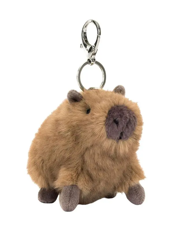 JELLYCAT Clyde Capybara Bag Charm - Brown