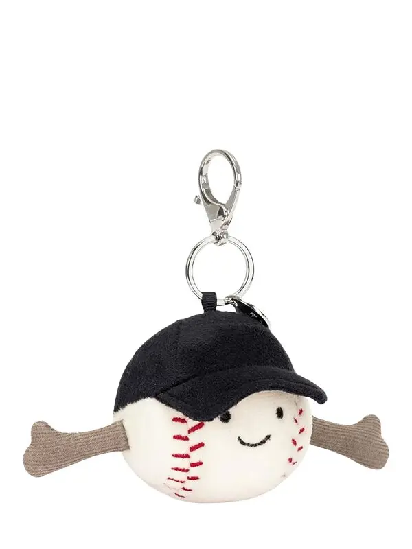 JELLYCAT Amuseables Sports Bag Charm - White