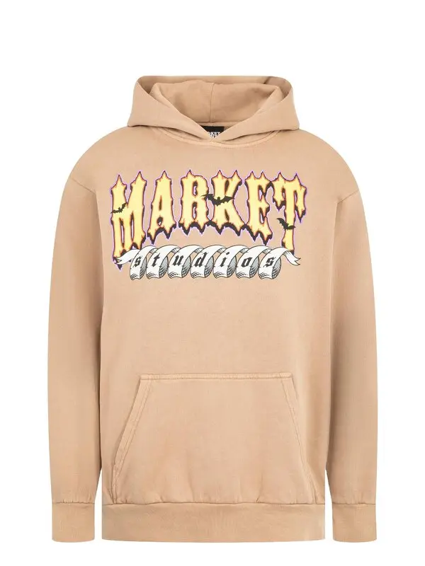MARKET No Guts No Glory Hoodie - Brown