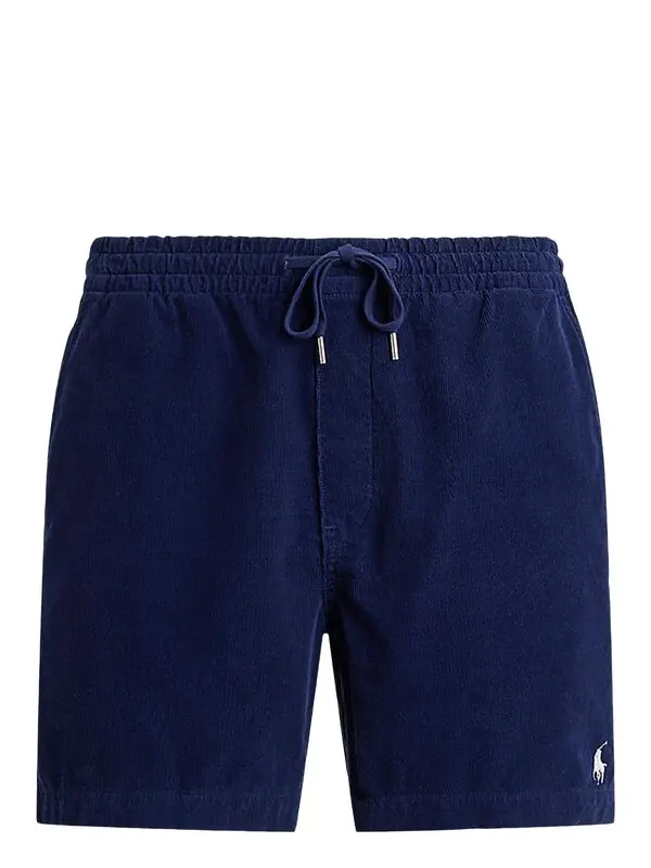 Polo Ralph Lauren Pinwale Corduroy Pull-on Shorts - Blue