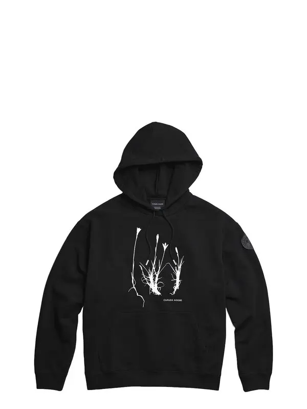 Canada Goose Rove Flower Relaxed Hoodie - Black