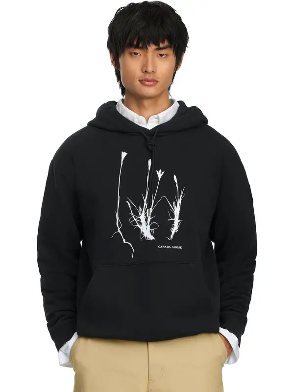 Canada Goose Rove Flower Relaxed Hoodie - Black