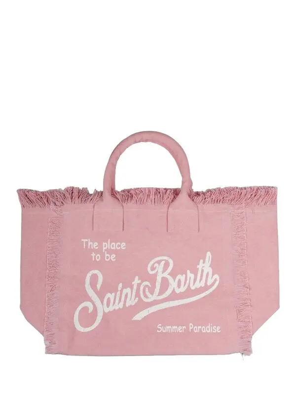 MC2 SAINT BARTH Cotton Tote Bag - Pink