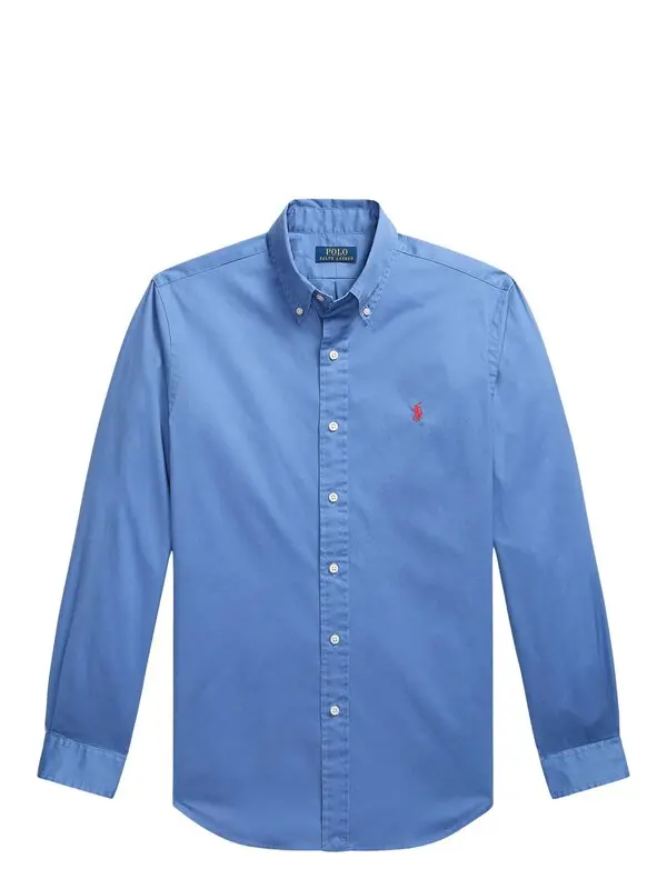 Ralph Lauren Classic Short Sleeve Button-up Shirt For - Navy