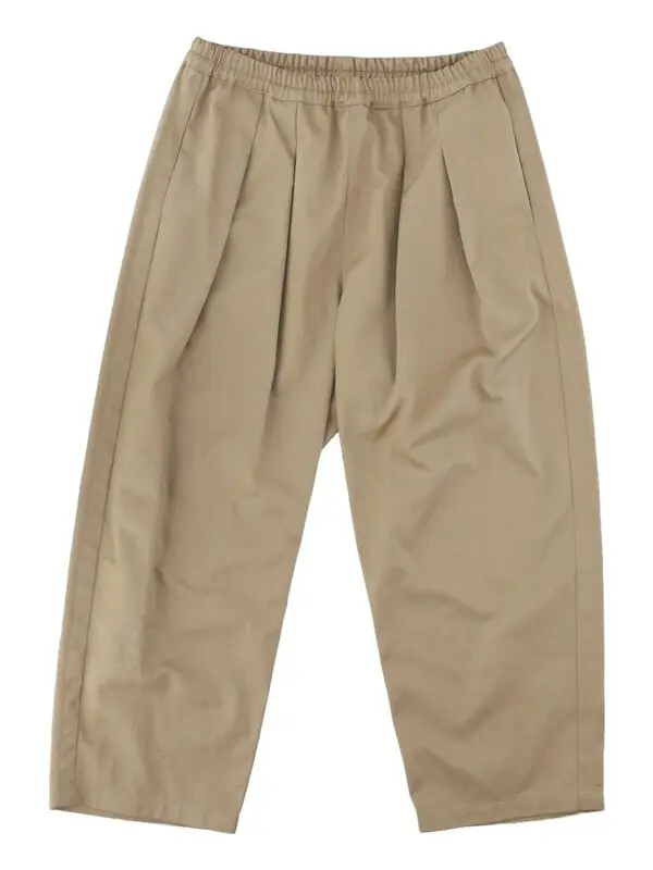 MAISON MARGIELA Relaxed Fit Tapered Leg Trousers - Beige