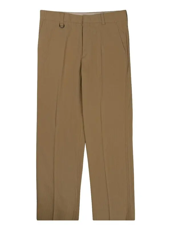 PAOLO PECORA MILANO Straight-leg Dress Pants - Beige
