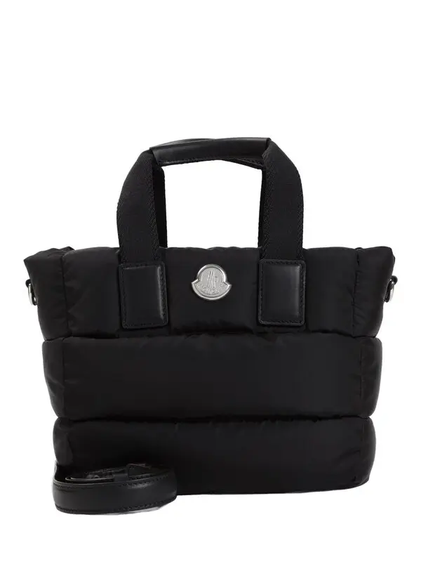 Moncler Mini Caradoc Tote Handbag - Black