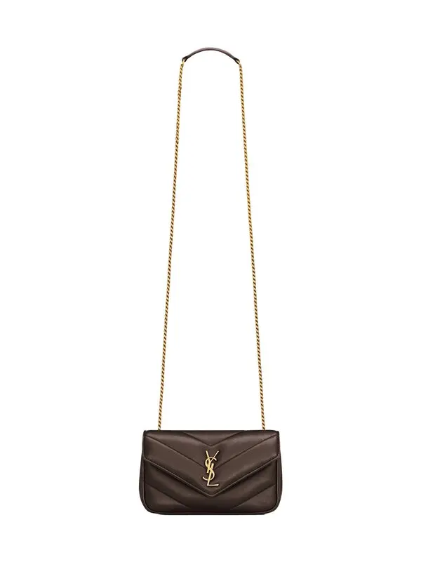 Saint Laurent Loulou Mini Bag - Deep Hickory
