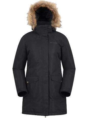 Mountain Warehouse Tarka Ii Long Padded Jacket - Black
