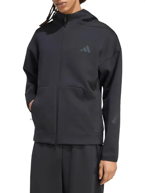 Adidas Z.n.e. Full-zip Track Hoodie - Black