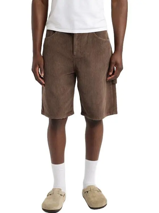 ELWOOD Corduroy Five-pocket Shorts - Brown