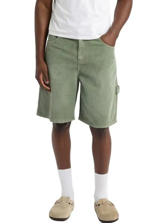 ELWOOD Corduroy Five-pocket Shorts - Sage