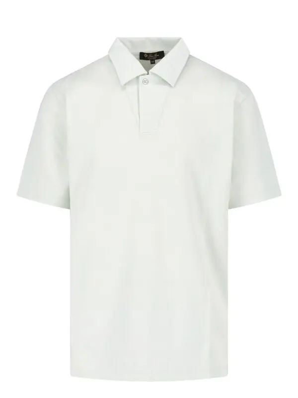Loro Piana Polo "brenna - Light Blue