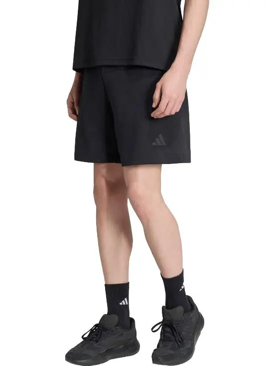 Adidas Z.n.e. Doubleknit Spacer Fabric Shorts - Black