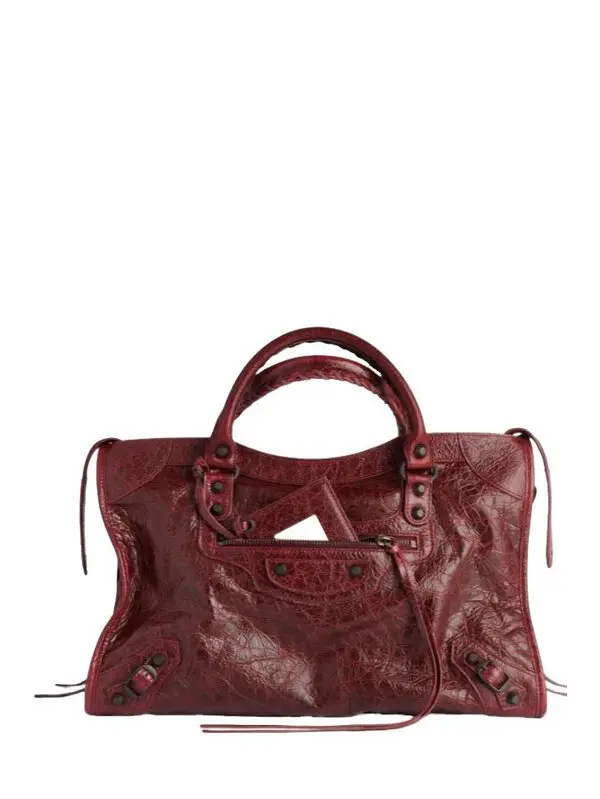 Balenciaga Le City Bag Medium - Berry Red