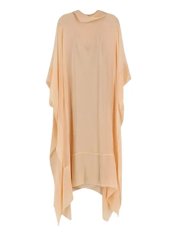 Alberta Ferretti Chiffon Dress - Orange