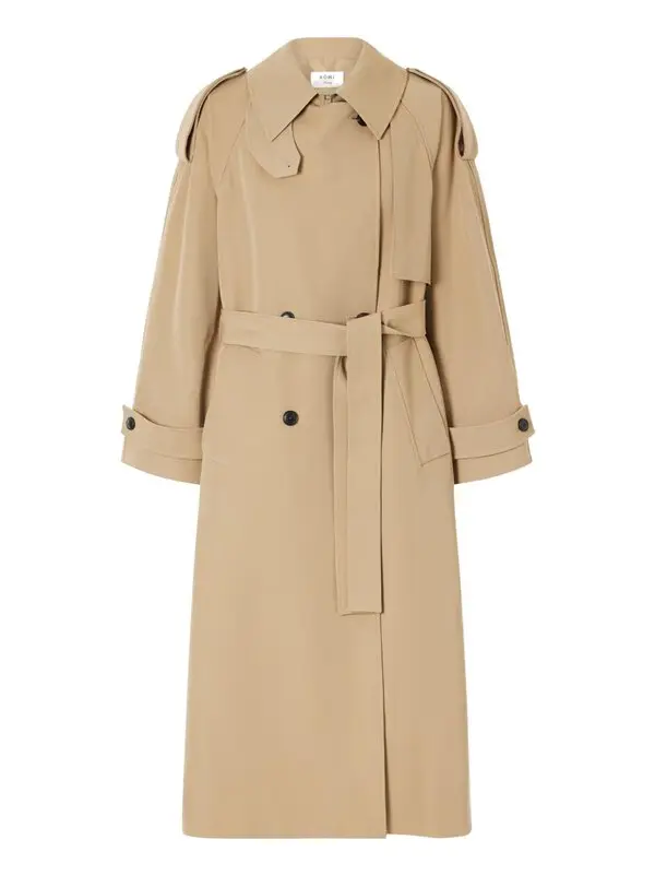 RÓHE Double-breasted Trench Coat - Beige