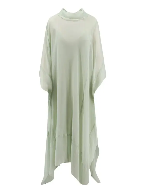 Alberta Ferretti Chiffon Dress - Green