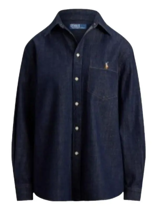 Polo Ralph Lauren Denim Button-up Shirt - Navy