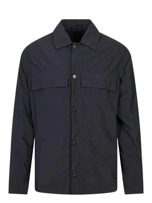 Stone Island Long-sleeved Shirt - Blue