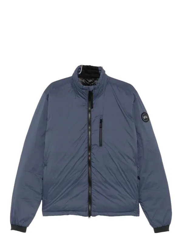 Canada Goose Lodge Quilted Logo-patch Jacket - Twilight Blue