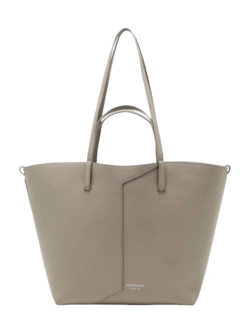Emporio Armani 1981 Leather Shopper Bag - Light Brown