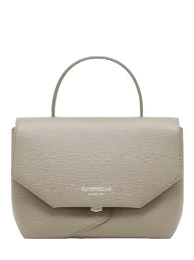 Emporio Armani 1981 Leather Mini Bag - Light Brown