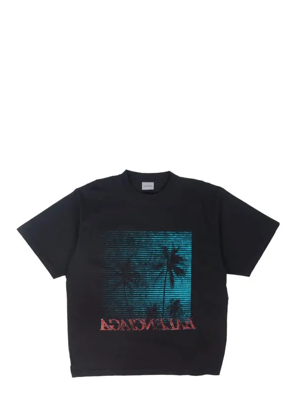 Balenciaga Crew-neck T-shirt - Black