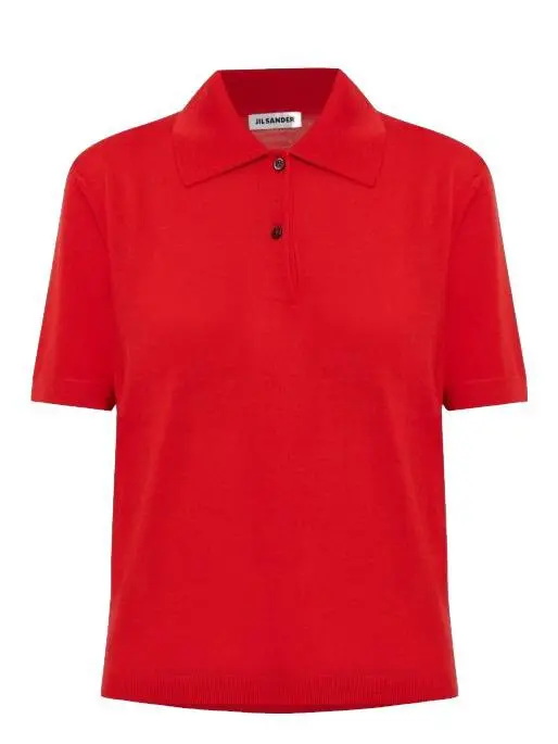 JIL SANDER Short-sleeve Polo Top - No