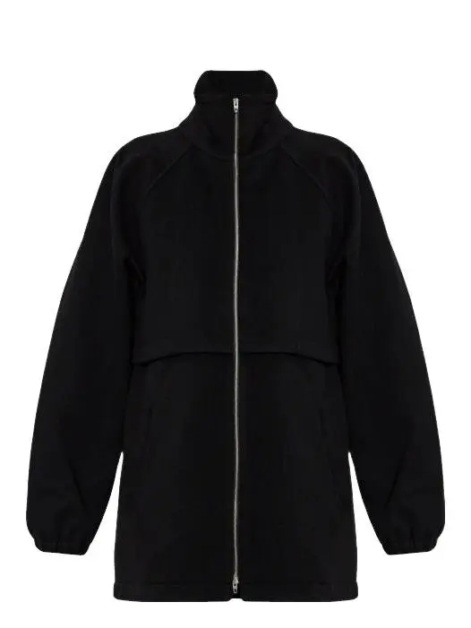 JIL SANDER Stand Collar Zip-up Jacket - No