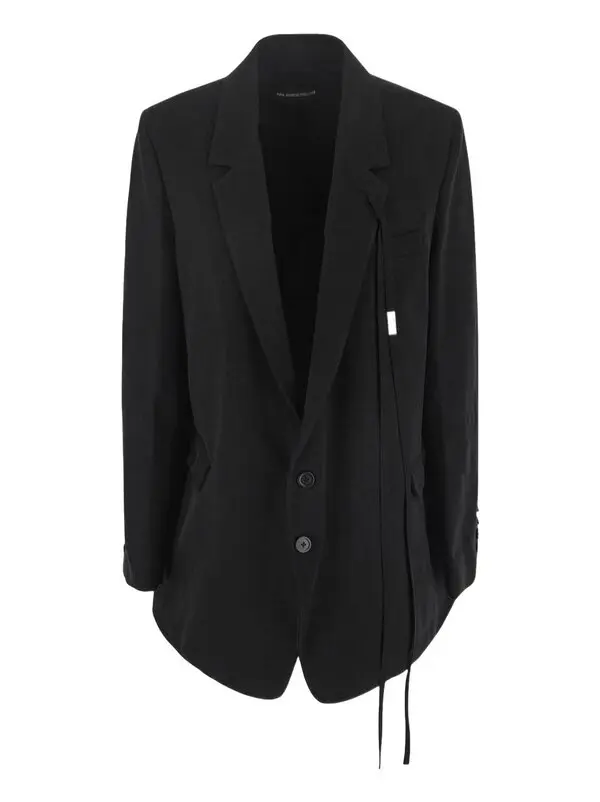 ANN DEMEULEMEESTER Single-breasted Blazer - Black