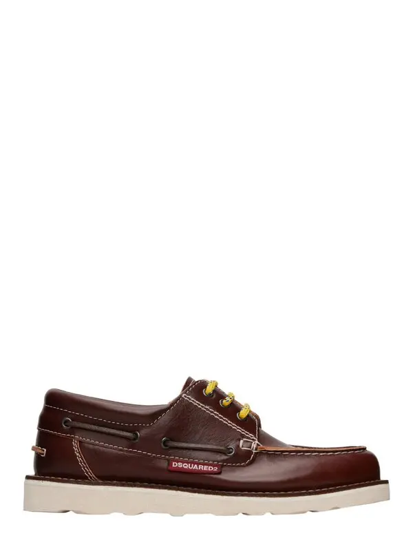 Dsquared2 Round-toe Boat Shoes - Brown