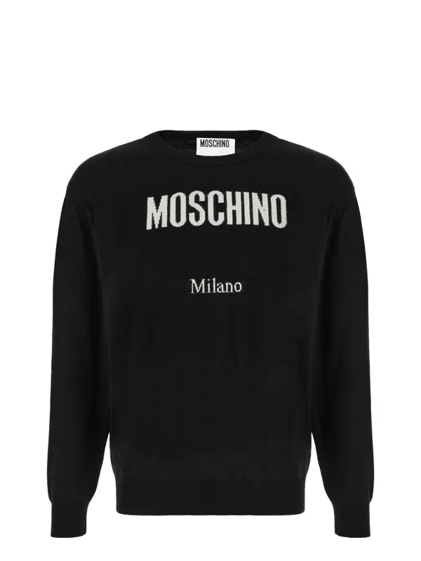 Moschino Long Sleeve Sweatshirt - Black