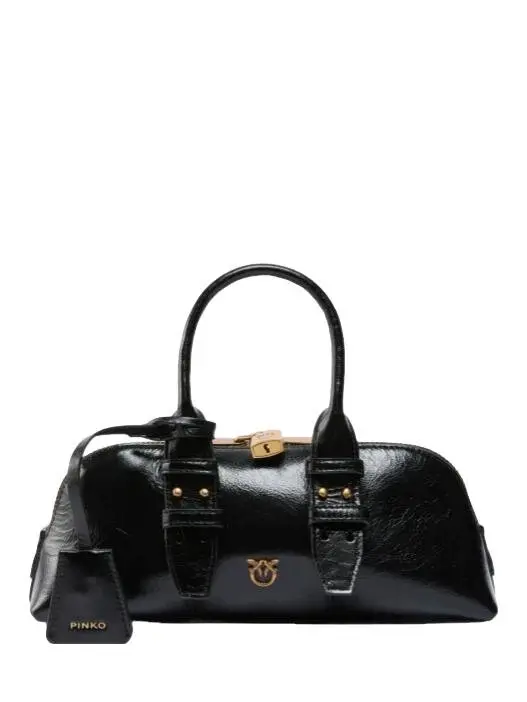 Pinko Escape Baguette Small Handbag - Black