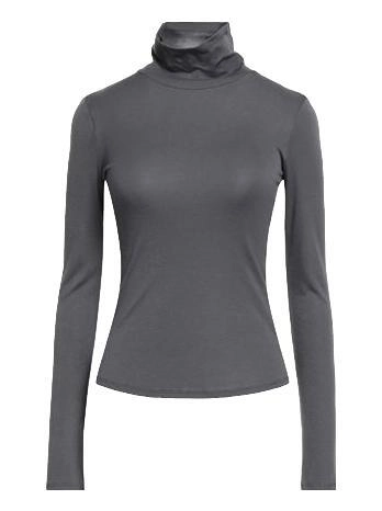 Majestic Filatures Modal Cashmere Turtleneck T-shirt - Grey