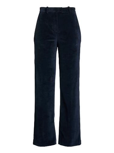 CIRCOLO 1901 Wide-leg Corduroy Trousers - Blue