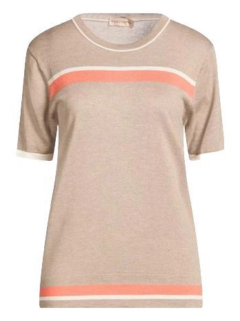 PUROTATTO Silk & Cashmere Knit Sweater - Grey