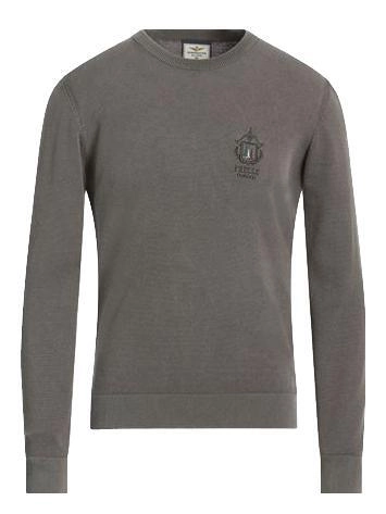 AERONAUTICA MILITARE Cotton Lyocell Sweater - Grey