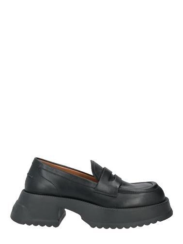 Marni Leather Loafers - Black