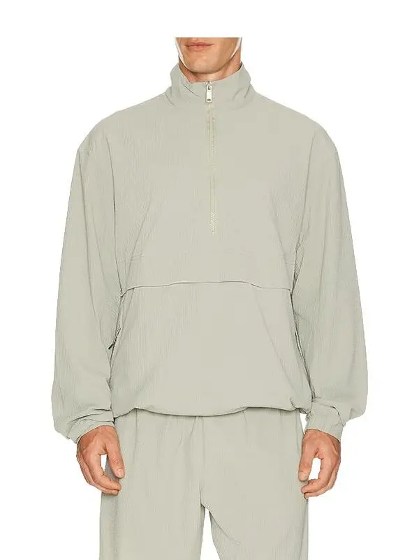 On Courtside 1/2 Zip Eaze Jacket - Brume